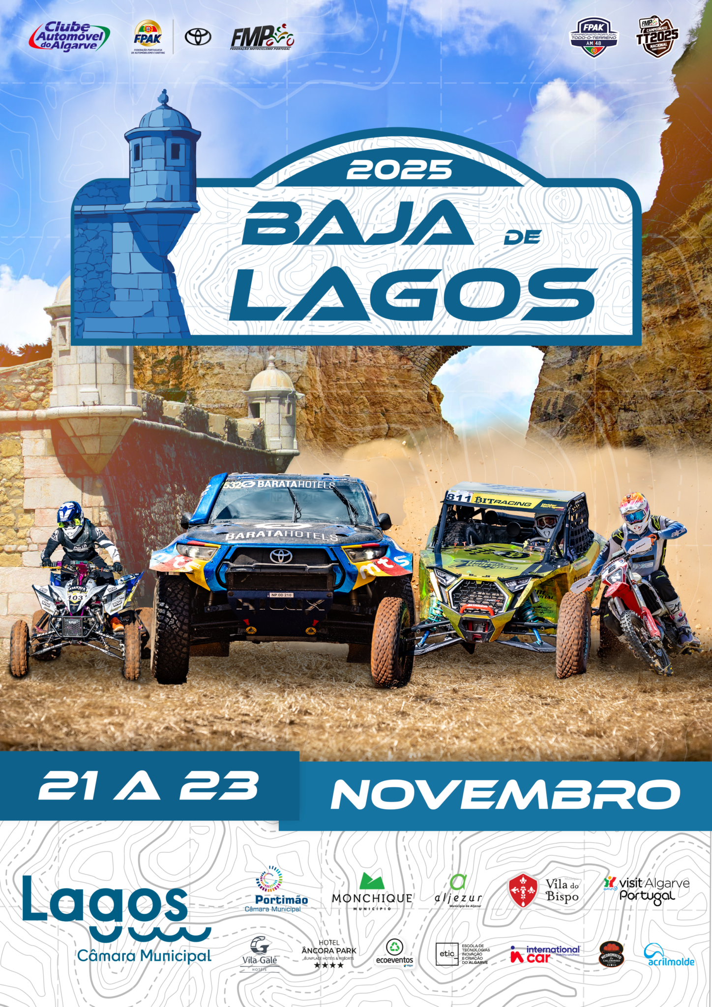 2025 – PROVA: BAJA DE LAGOS 2025 – Clube Automóvel do Algarve